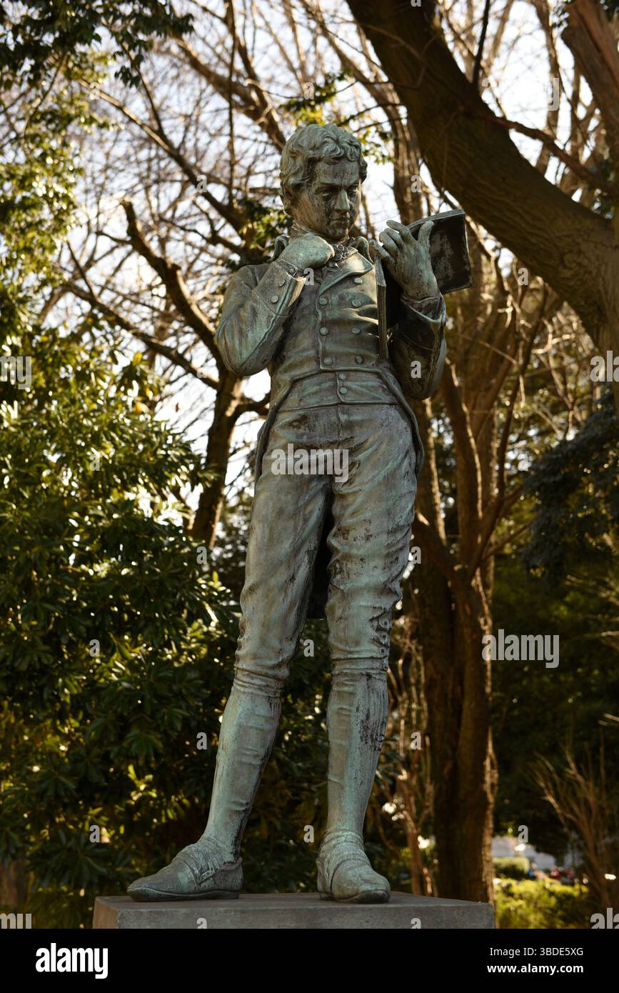 Statue of Dr. Edward Jenner,Tokyo National Museum,Japan,Asia Stock ...