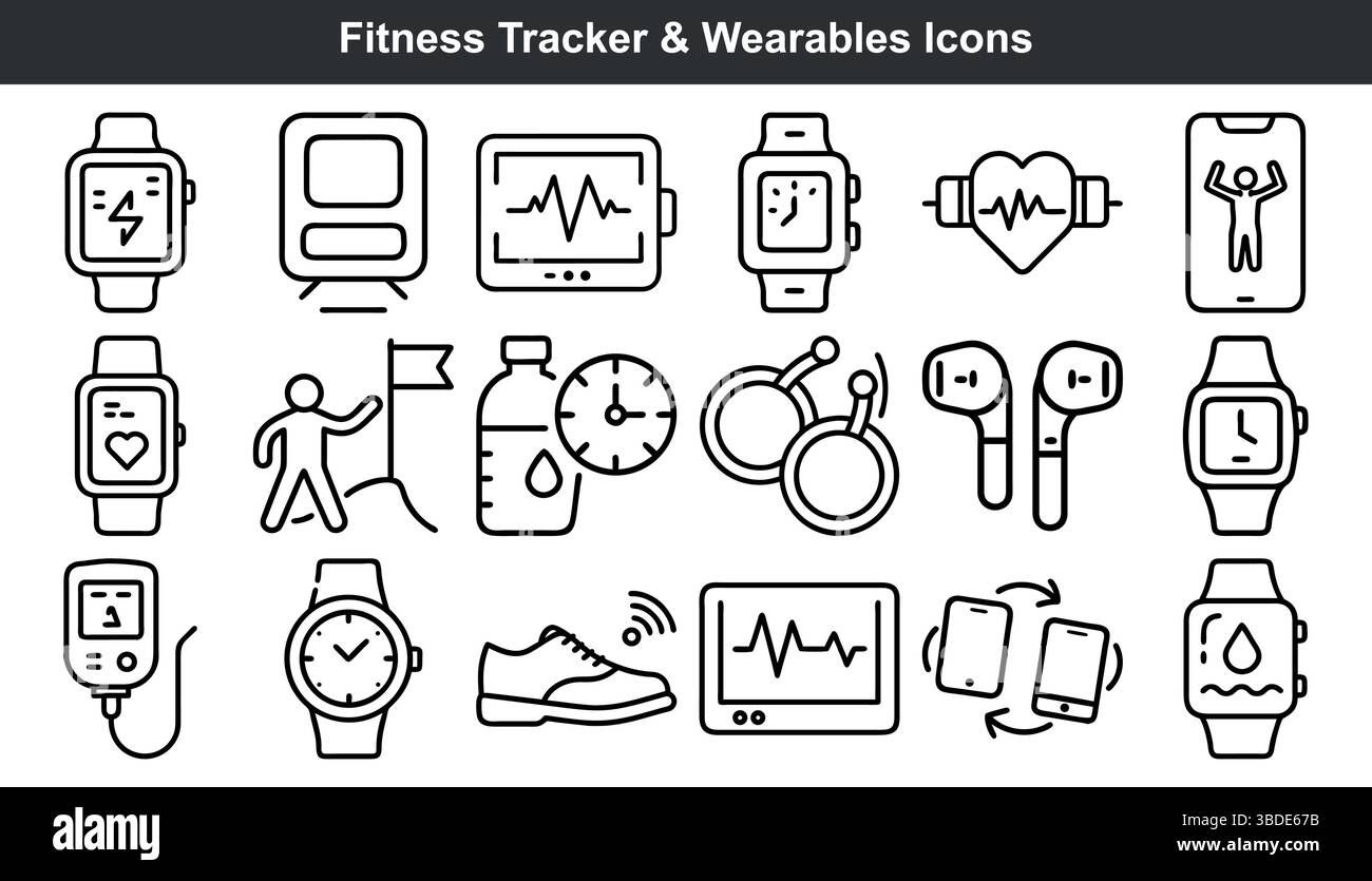 Digital activity graphics Stock Vector Images - Alamy