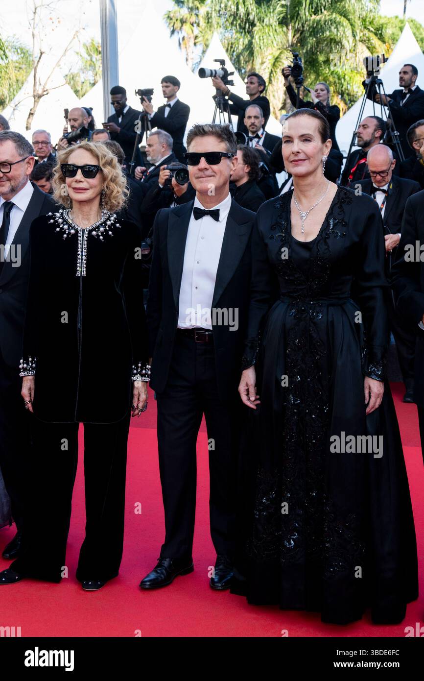 Italy. 23rd May, 2025. Marisa Berenson, guest, Carole Bouquet 78th ...