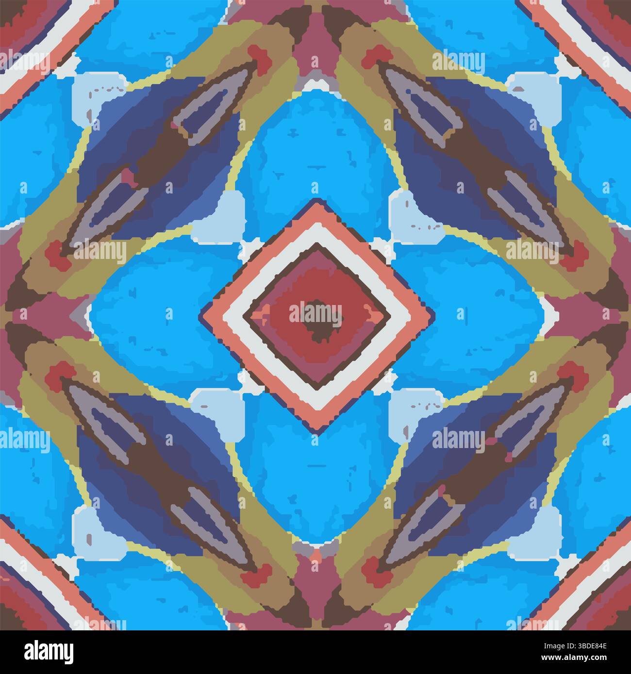 Striking blue pattern hi-res stock photography and images - Alamy