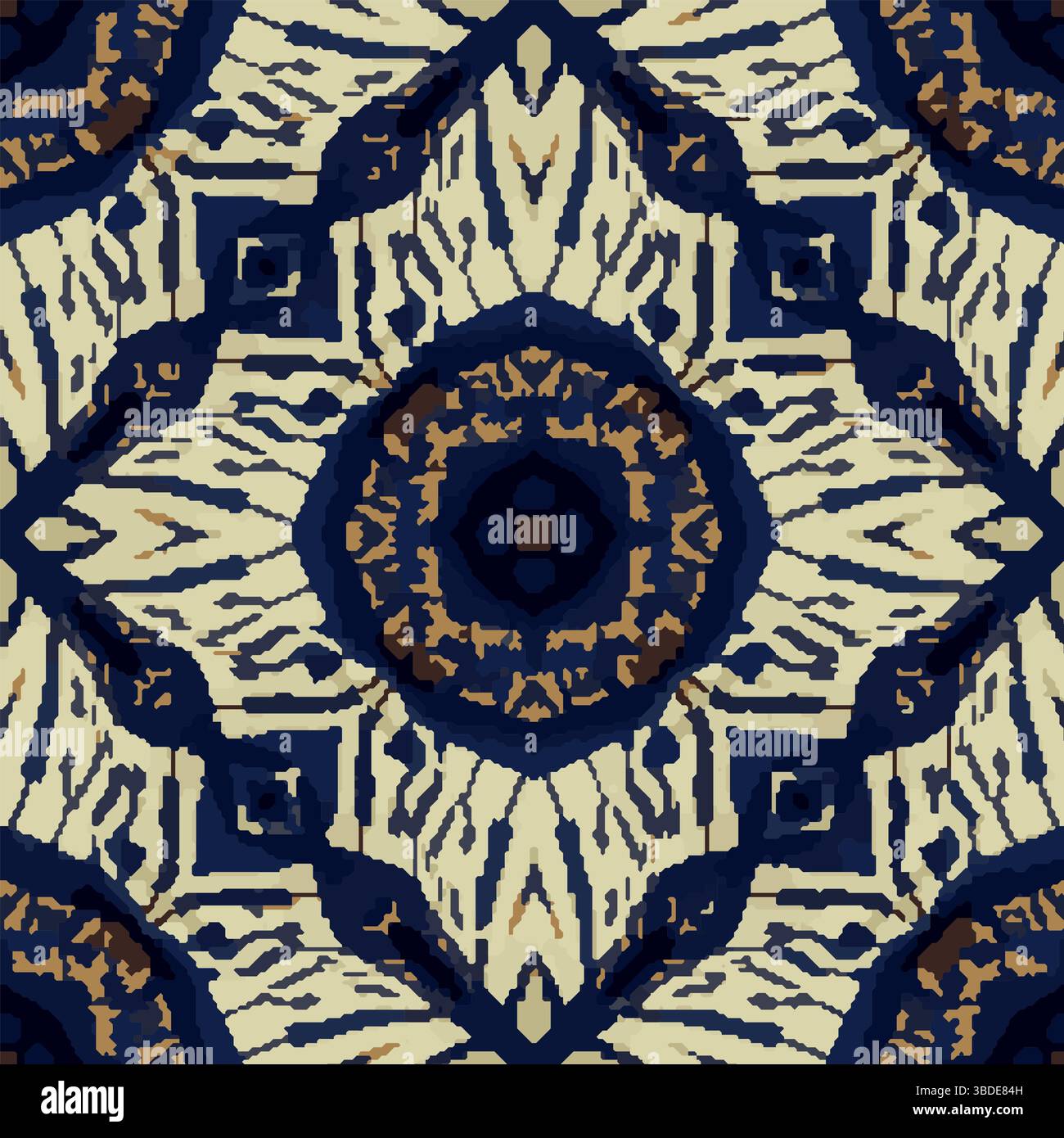 Abstract circular mandala pattern Stock Vector Images - Alamy