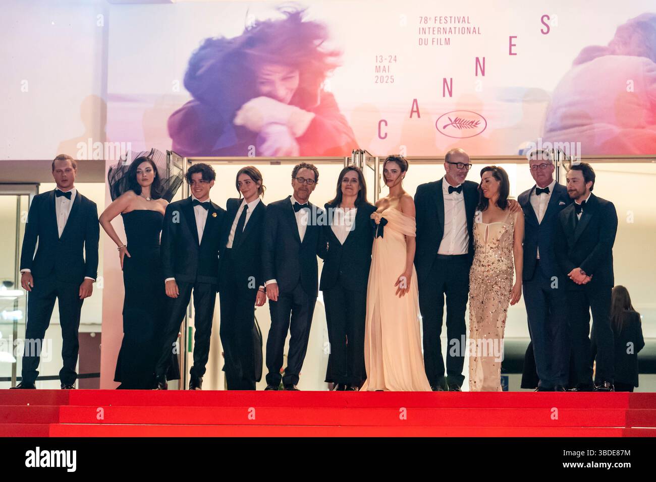 Italy. 24th May, 2025. guest, Lera Abova, Jacnier, Talia Ryder, Ethan Coen, Tricia Cooke ...