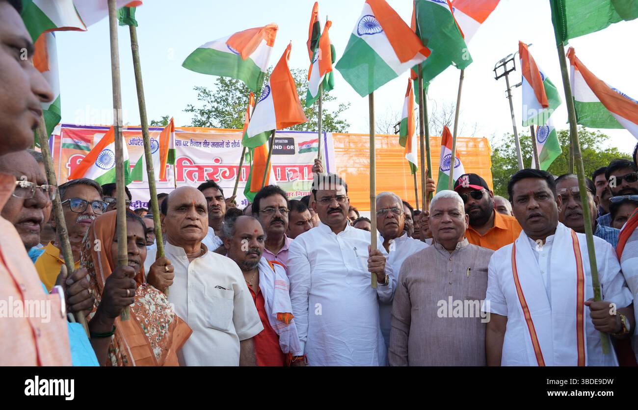 Bhilwara, India, May 20, 2025: Rajasthan Deputy CM Premchand Bairwa ...