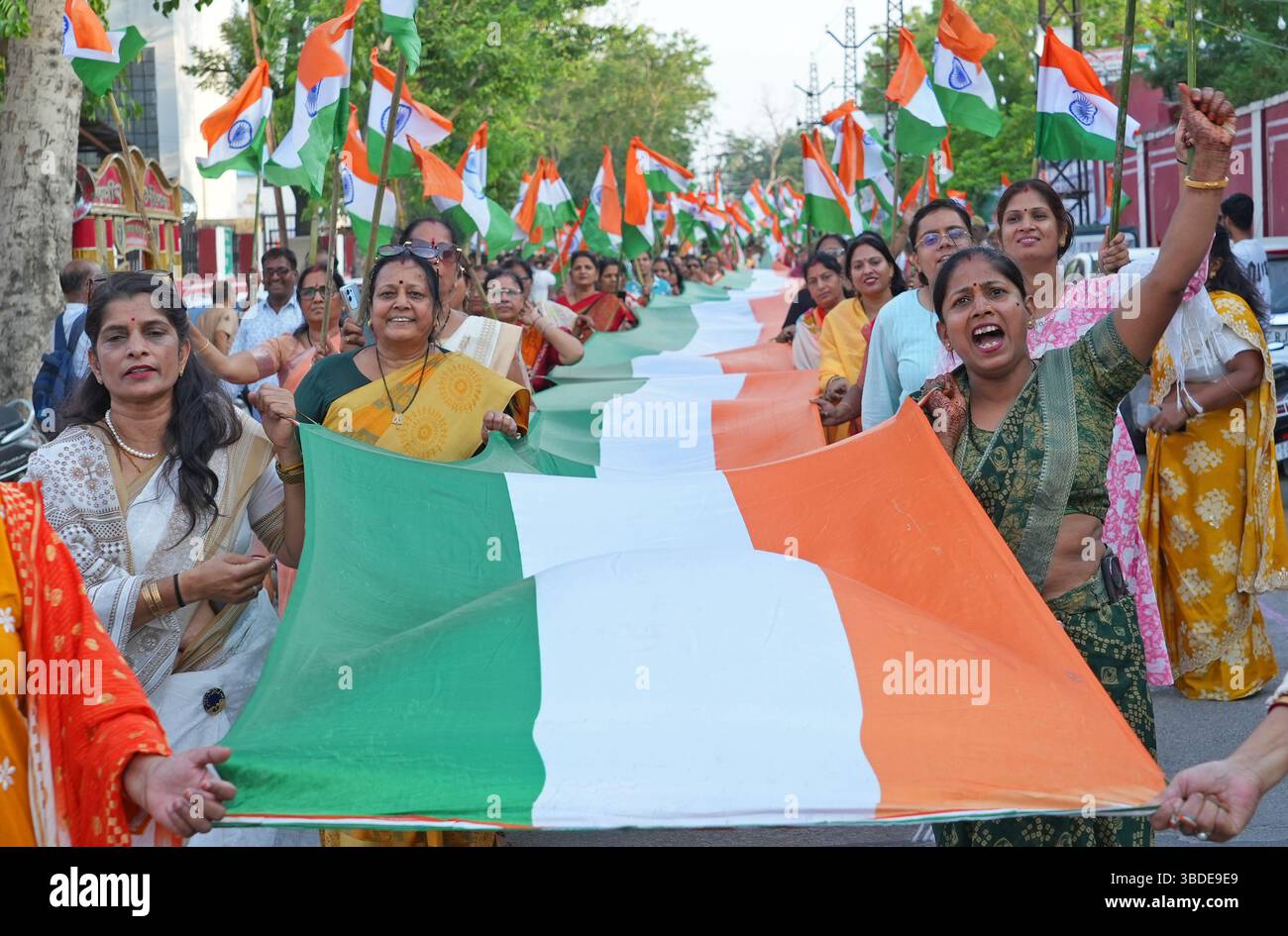 Bhilwara, Rajasthan, India, May 20, 2025: BJP women workers hold ...