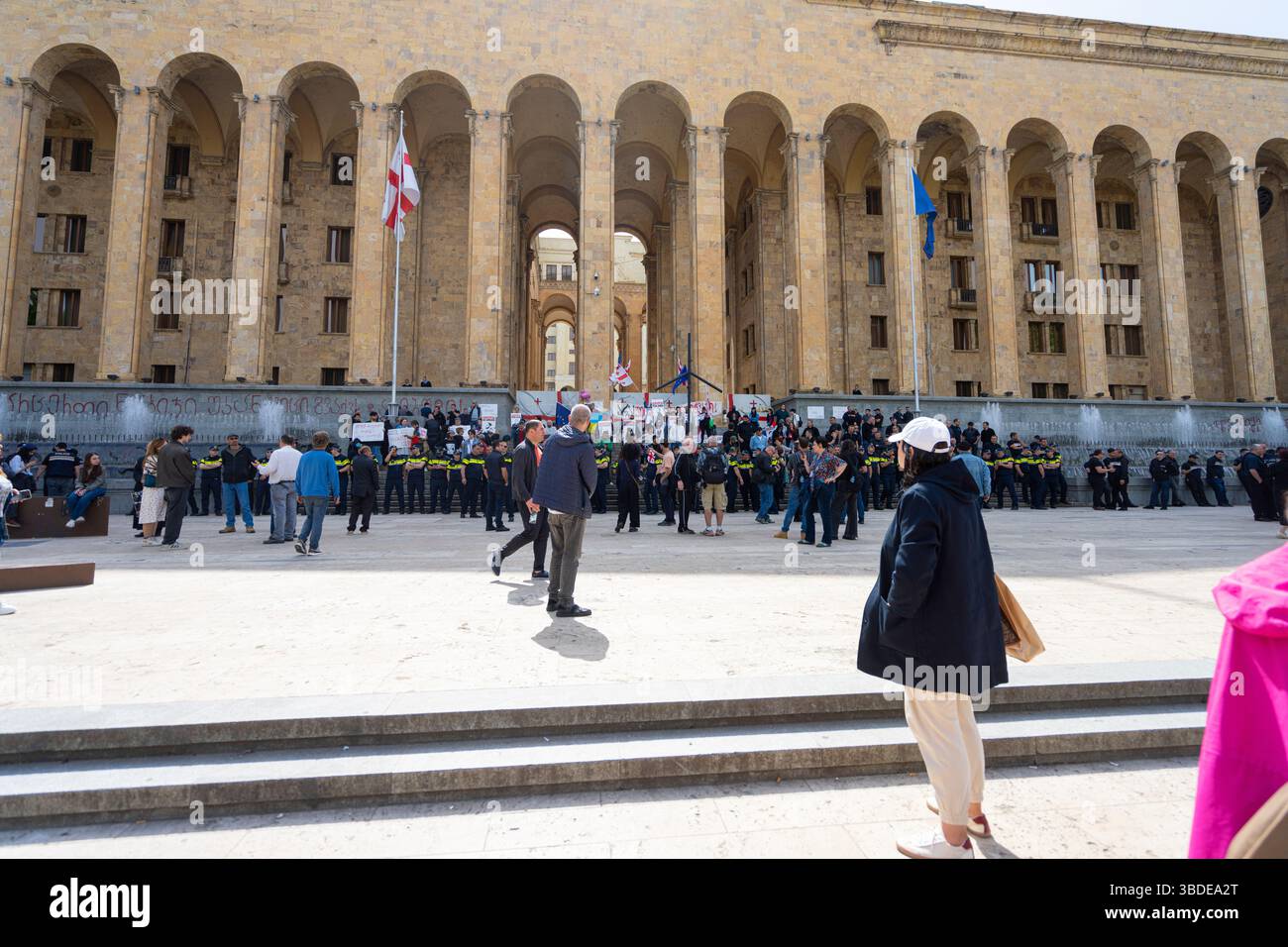 Georgia europe protest 2025 hi-res stock photography and images - Alamy