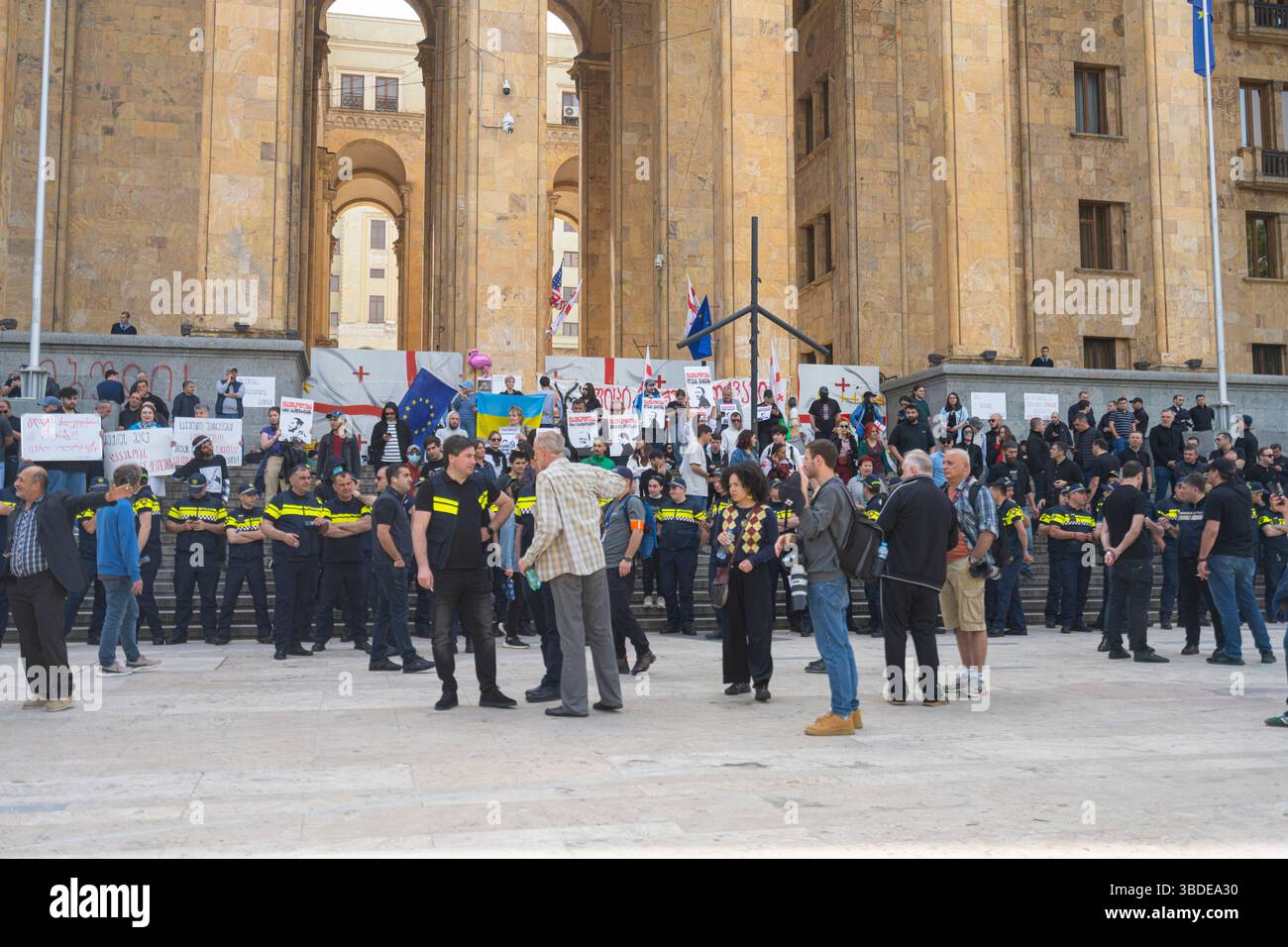 Georgia europe protest 2025 hi-res stock photography and images - Alamy