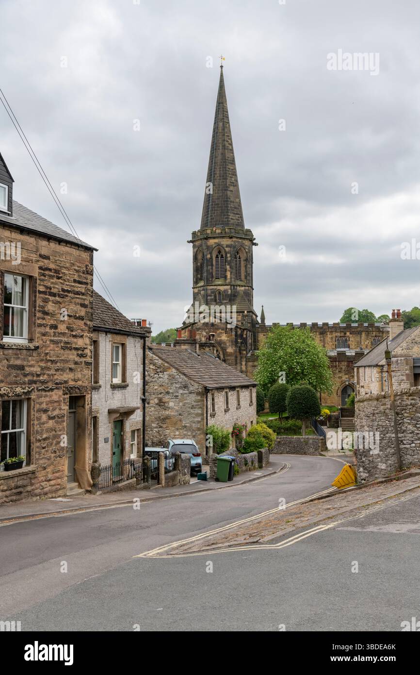All saints Church, Bakewell in the Peak District, Derbyshire, England ...