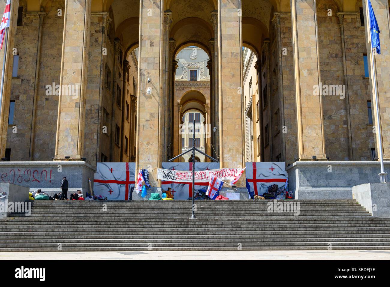 Parliament of Georgia Building, national legislature located in ...