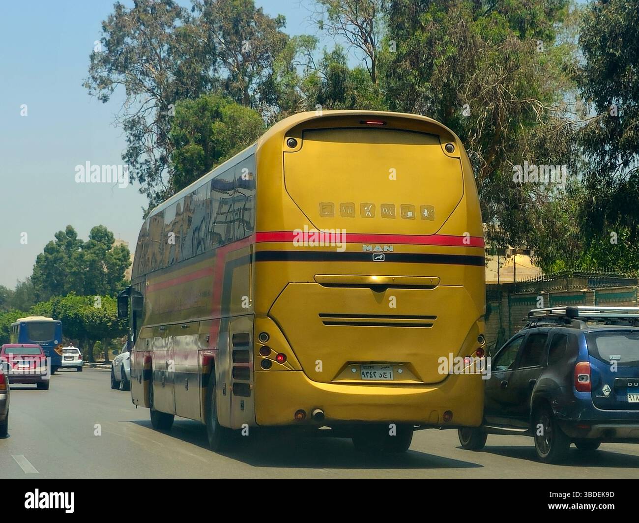 Cairo, Egypt, May 21 2025: Super Jet bus, Superjet lines, formally The ...