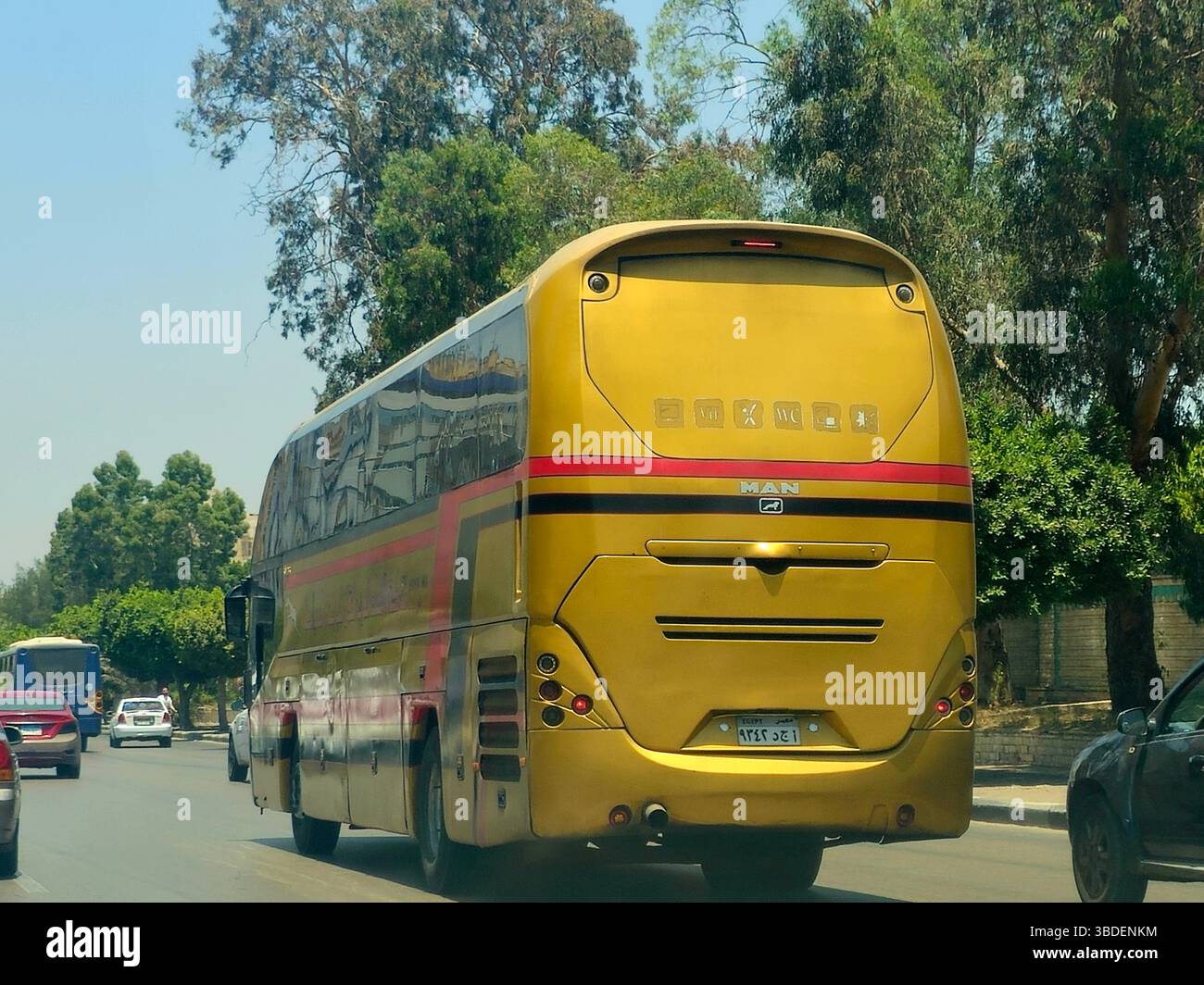 Cairo, Egypt, May 21 2025: Super Jet bus, Superjet lines, formally The Arab Union for Land ...
