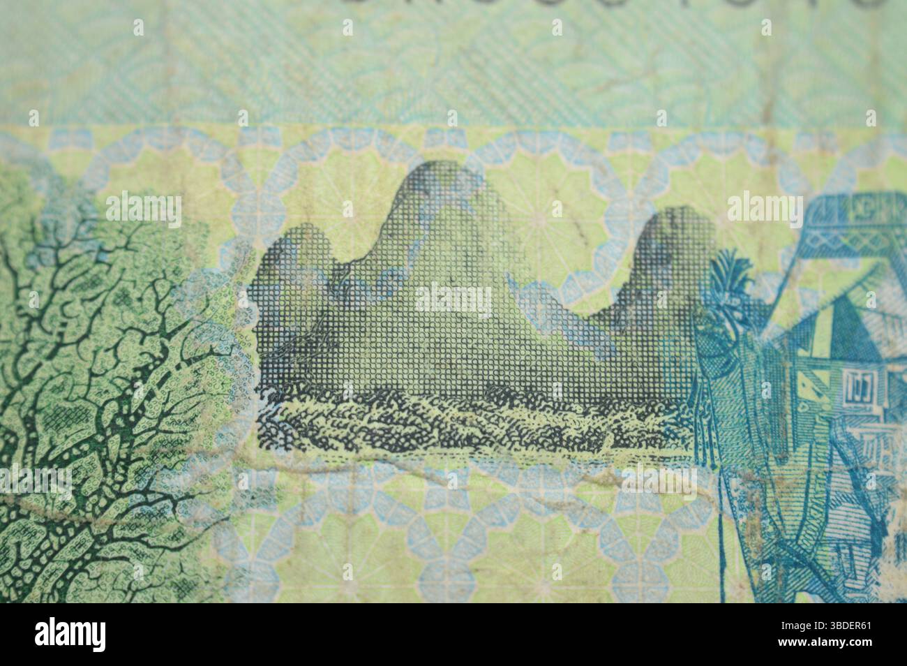 the obverse side of 10 SDG ten Sudanese pound cash money bill banknote ...