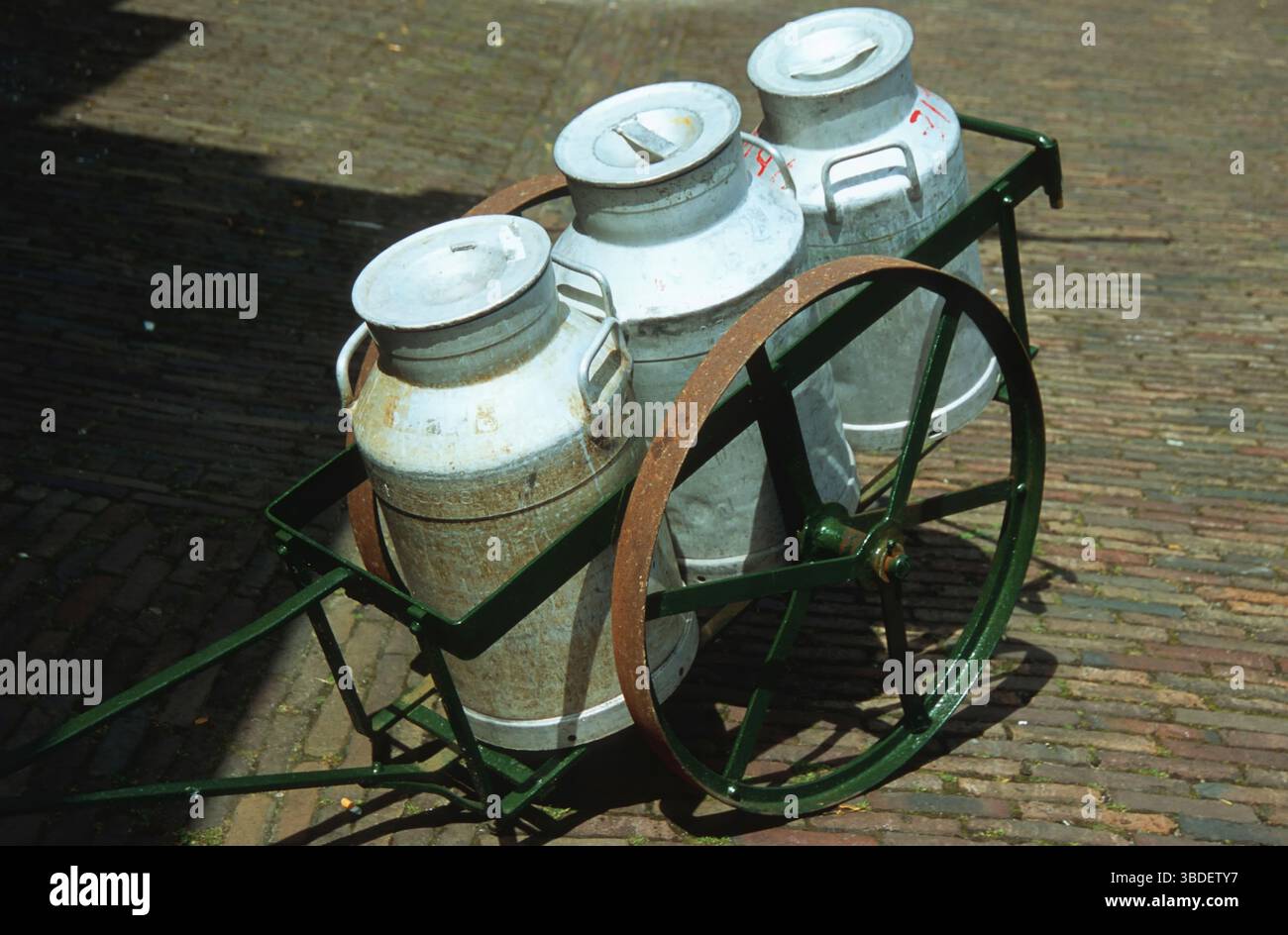 Dutch milk cans hi-res stock photography and images - Alamy