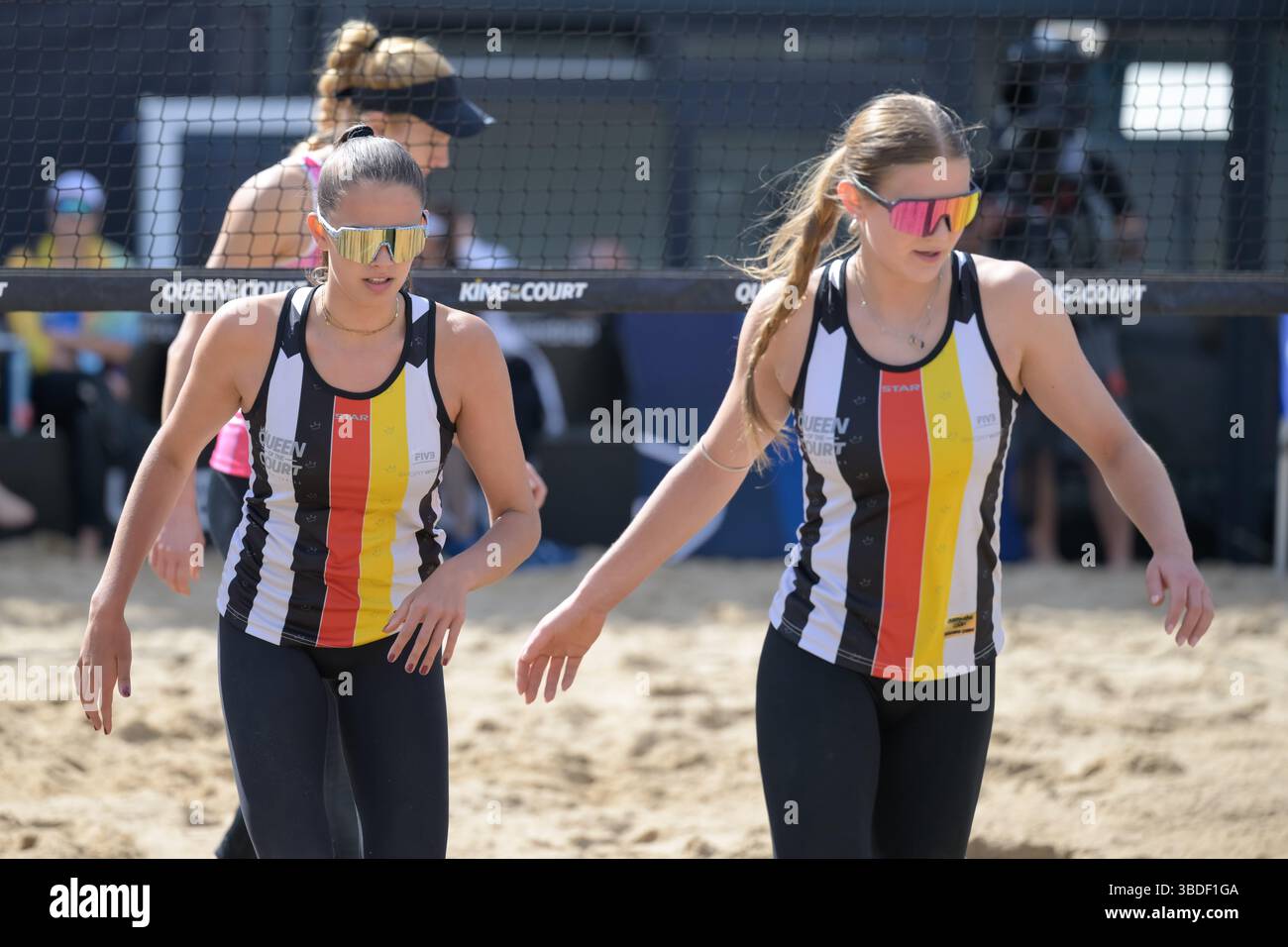 Rika Dieckmann, Mila Jancar; Queen & King of the Court am 23.05.2025 ...