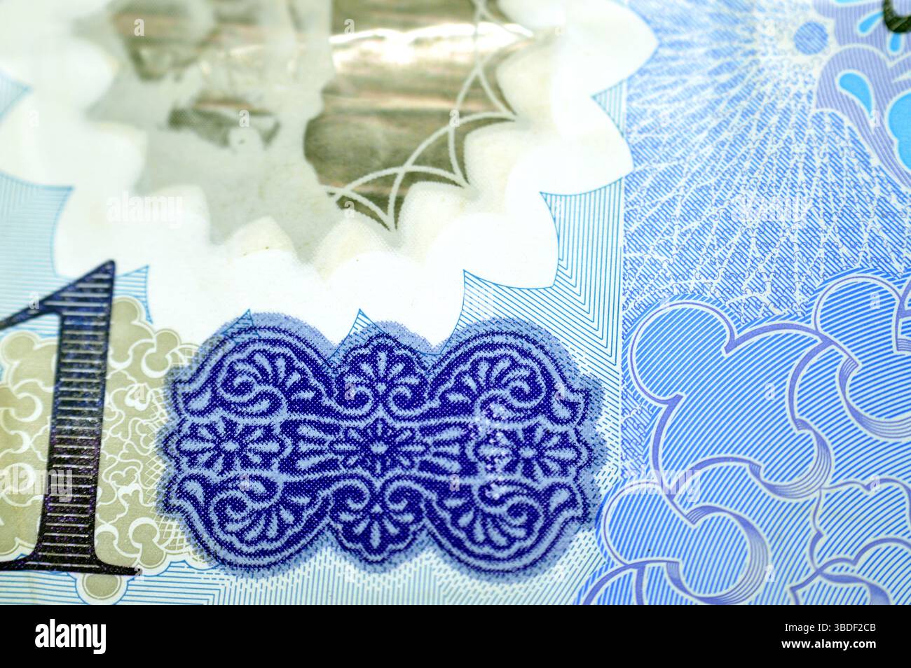 the reverse side of 1 LYD one Libyan dinar cash money banknote bill, by ...