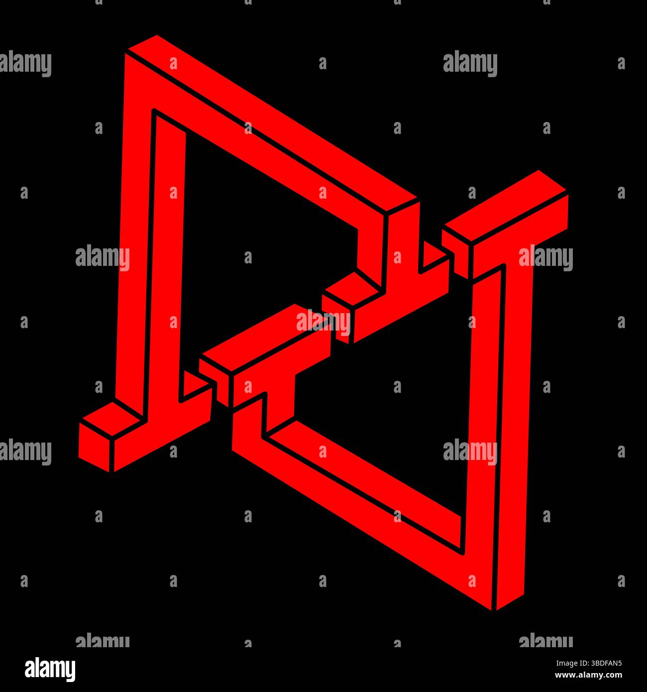 Impossible Shapes Sacred Geometry Figures Optical Illusion Abstract