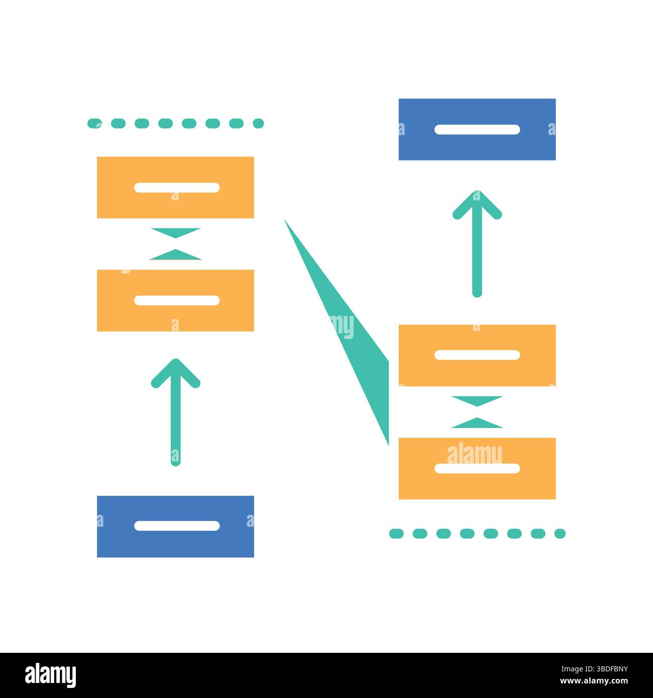 Transformer color flat icon for digital and print projects. Minimal ...