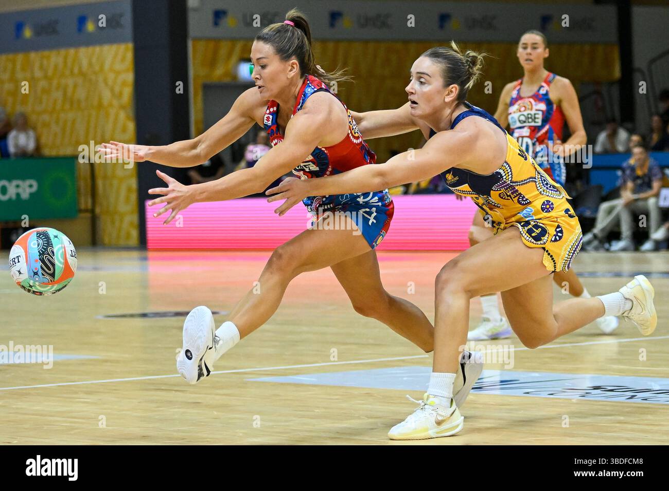 24th May 2025; UniSC Arena, Sippy Downs, Queensland, Australia: Suncorp Super Netball, Sunshine ...