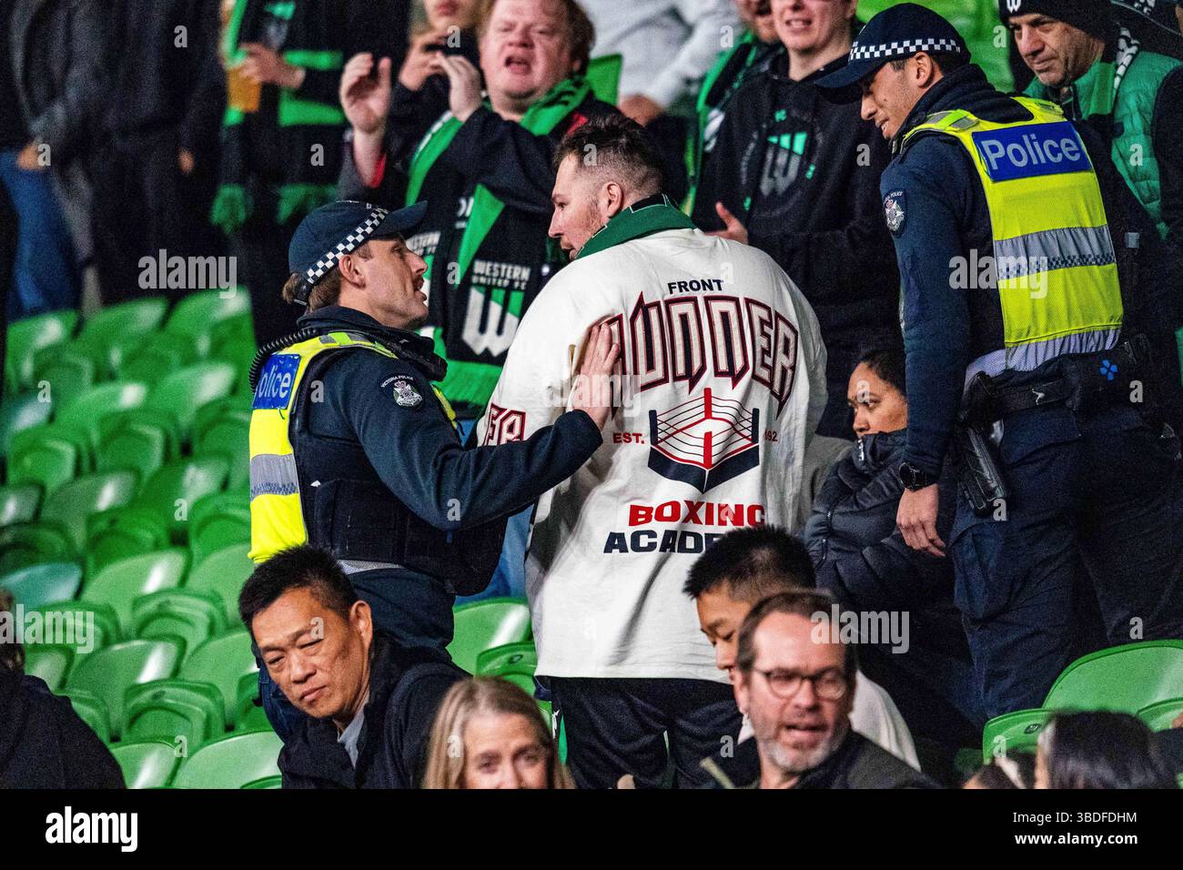 Cranbourne, Victoria, Australia. 24th May, 2025. A Western United FC ...