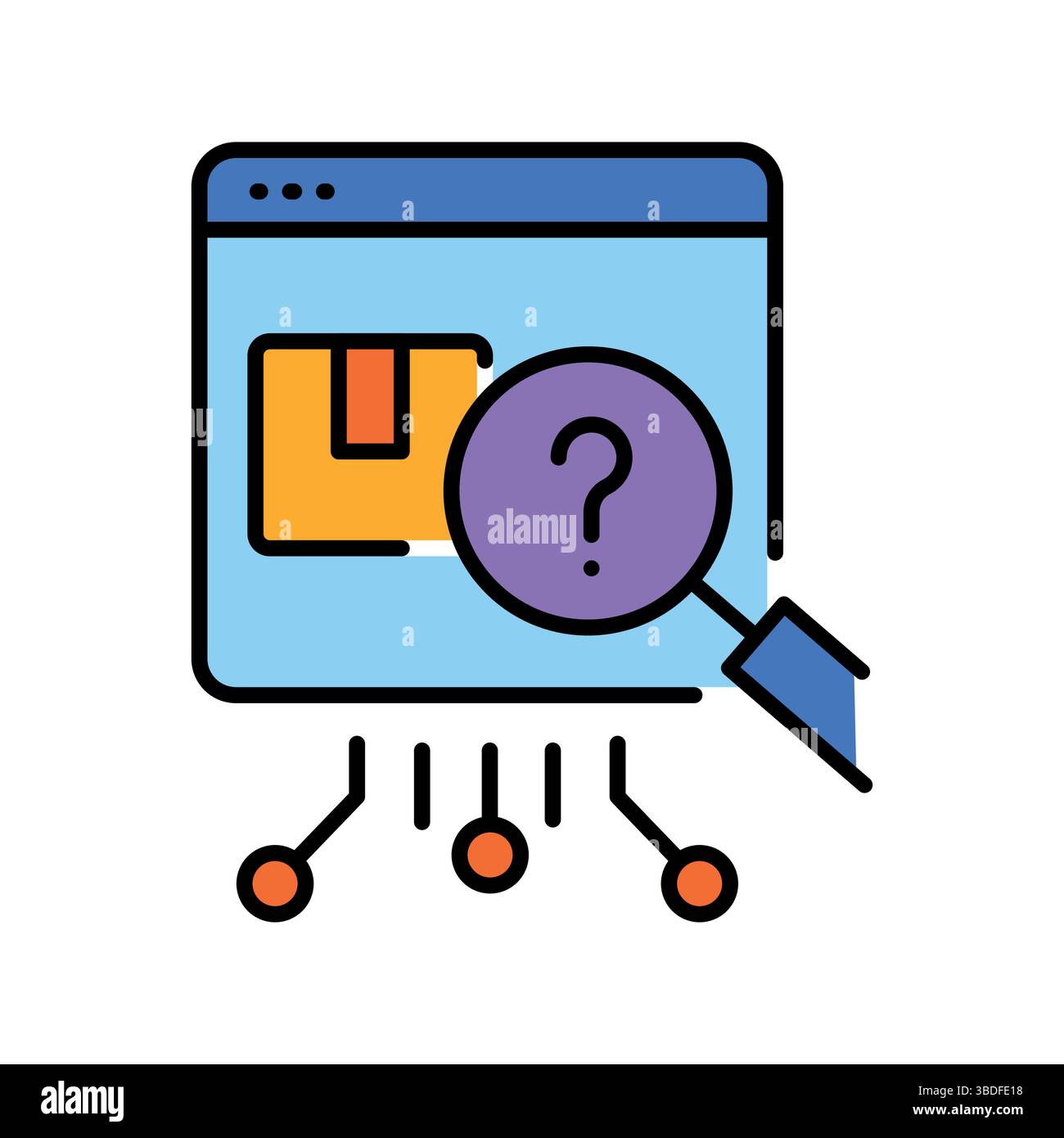 Demand forecasting color line hi-res stock photography and images - Alamy