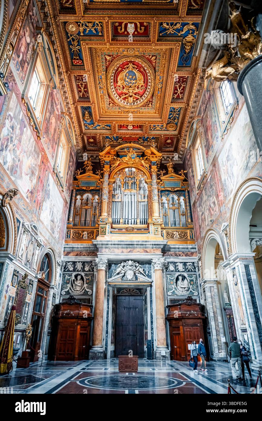 Archbasilica of Saint John Lateran, Cathedral of Rome Stock Photo - Alamy