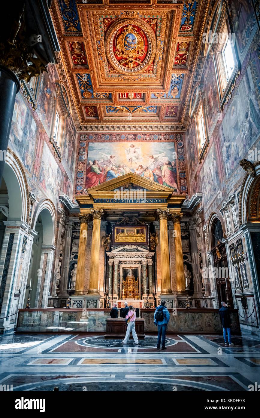 Archbasilica of Saint John Lateran, Cathedral of Rome Stock Photo - Alamy