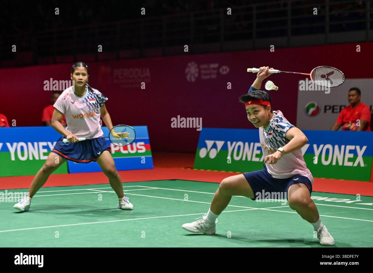 Kuala Lumpur, Malaysia. 24th May, 2025. Apriyani Rahayu (R)/Febi ...