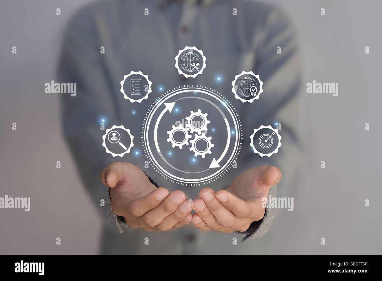 Incident Management of business concept, Businessman use technology Incident management digital ...