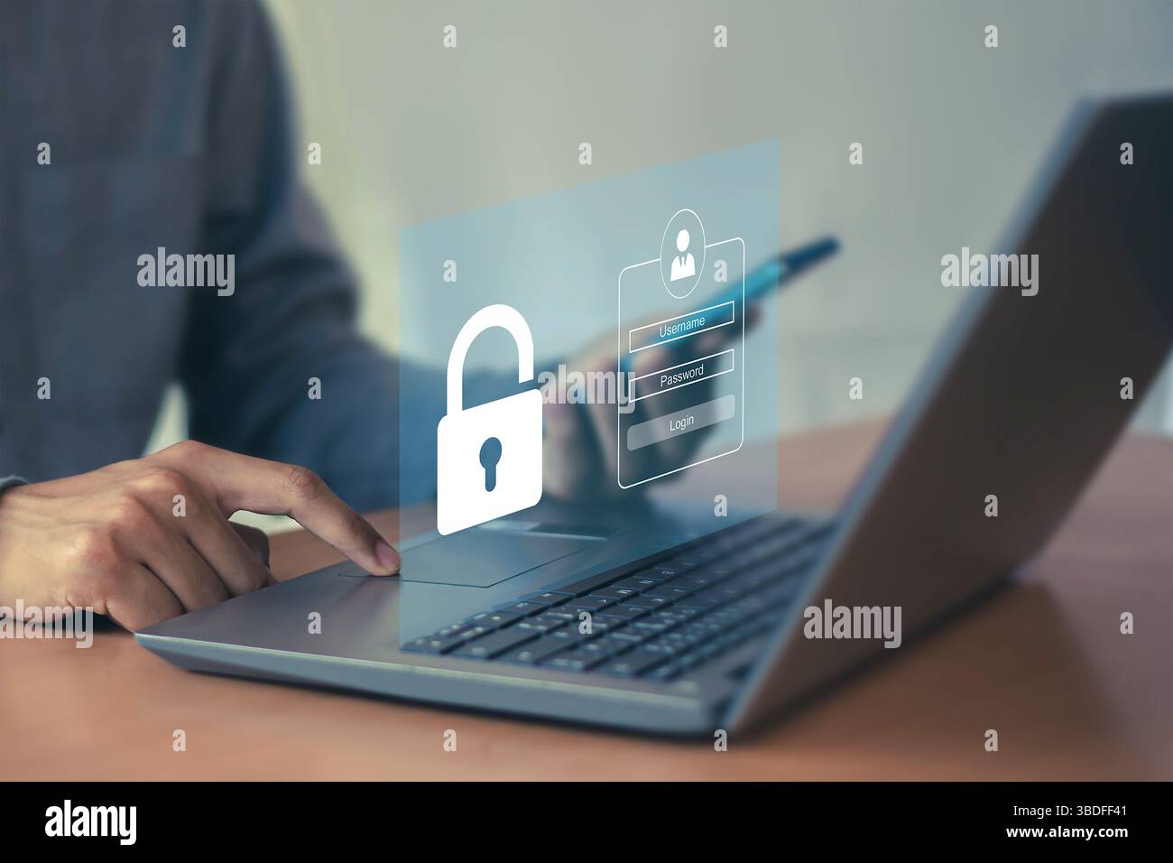 Security encryption and internet login Stock Photo - Alamy