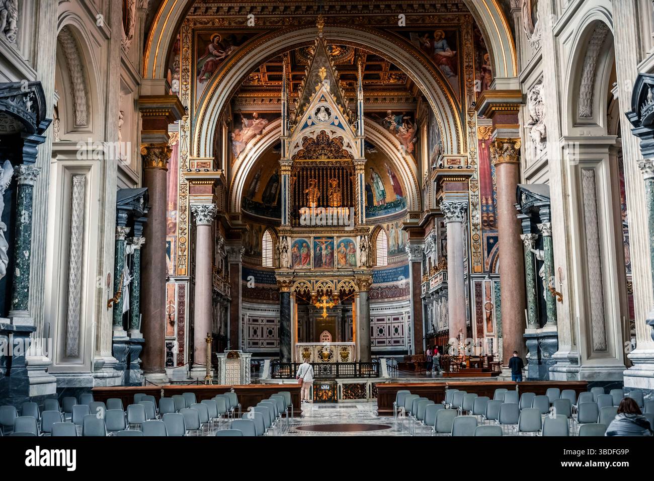 Archbasilica of Saint John Lateran, Cathedral of Rome Stock Photo - Alamy