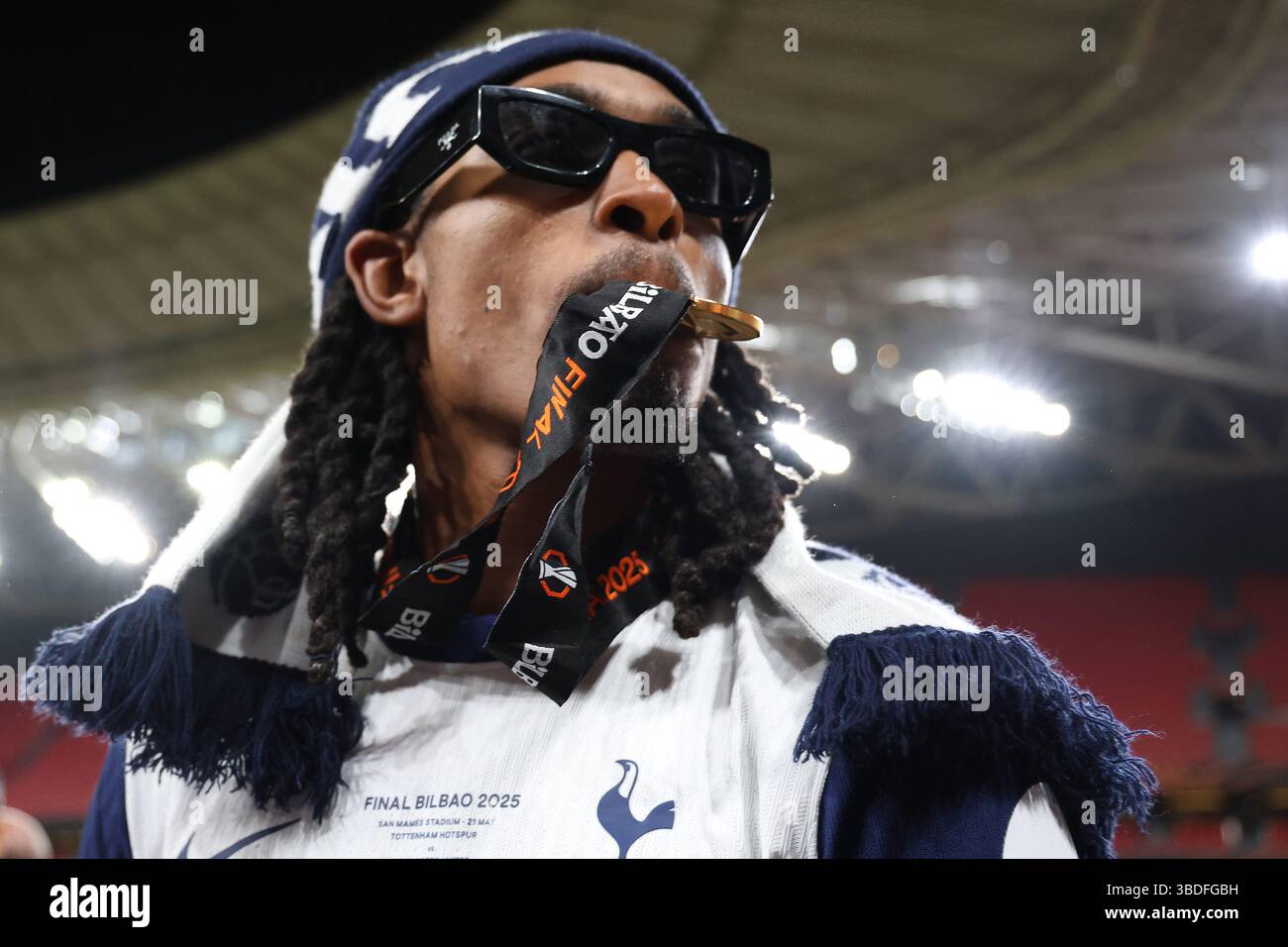 Djed Spence of Tottenham Hotspur during the UEFA Europa League, Final ...