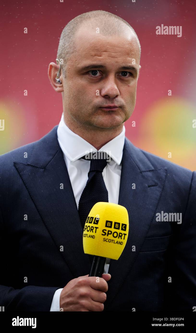 Shaun Maloney ahead of the Scottish Gas Men's Scottish Cup final at ...