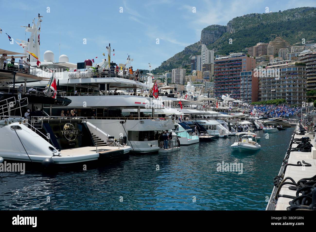 at the Circuit de Monaco, Monte Carlo. Picture date: Saturday May 24 ...