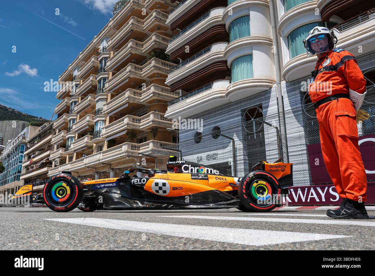 Monaco, May 24th 2025. Formula 1 Tag Heuer Grand Prix de Monaco 2025. Pictured: #4 Lando Norris ...