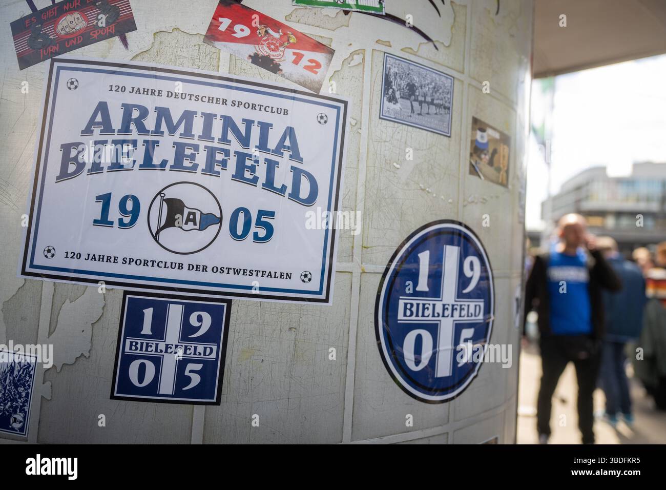 Berlin, Germany. 24th May, 2025. Soccer: DFB Cup, Arminia Bielefeld ...