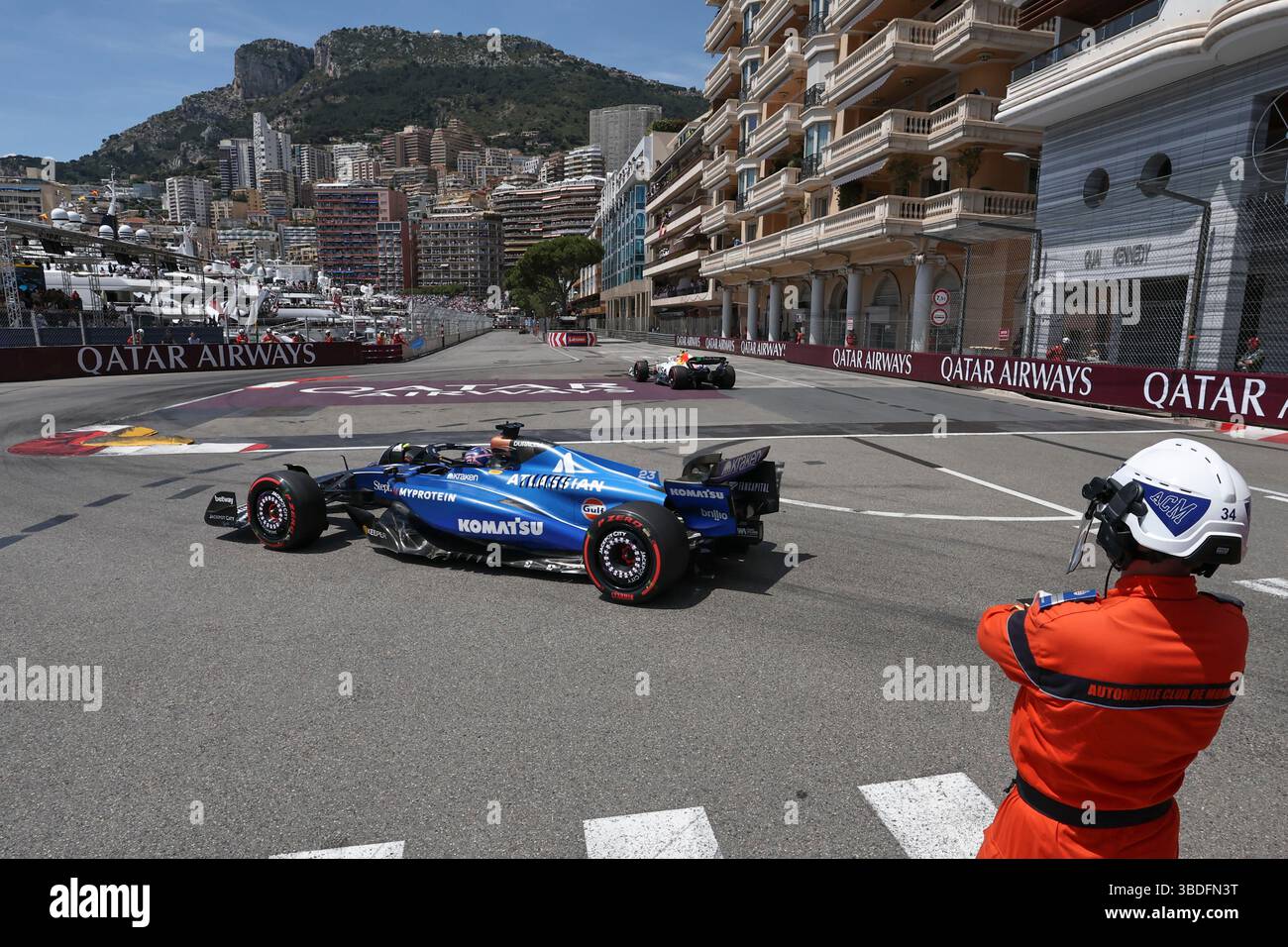 Monaco, May 24th 2025. Formula 1 Tag Heuer Grand Prix de Monaco 2025. Pictured: #23 Alex Albon ...