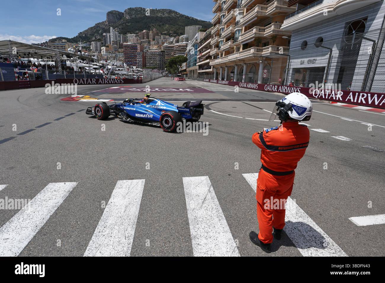 Monaco, May 24th 2025. Formula 1 Tag Heuer Grand Prix de Monaco 2025. Pictured: #55 Carlos Sainz ...