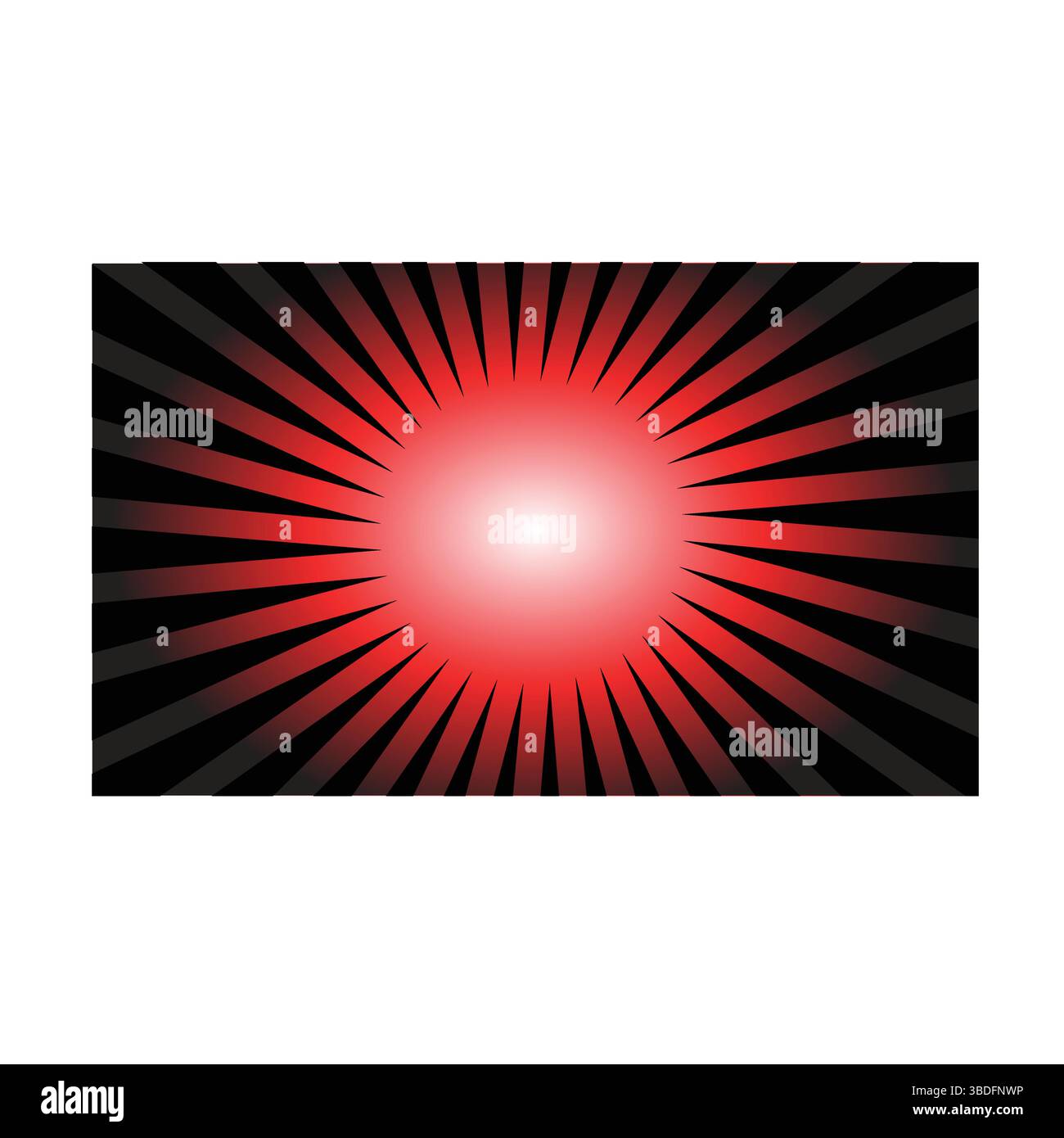 Vibrant radial design Cut Out Stock Images & Pictures - Alamy