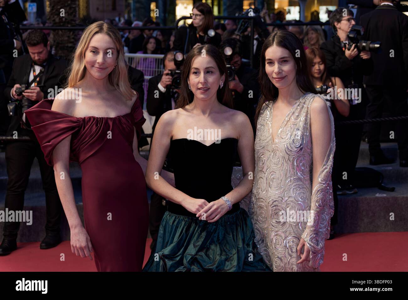 Cannes, France. 223rd May, 2025. Este Haim, Alana Haim and Danielle ...