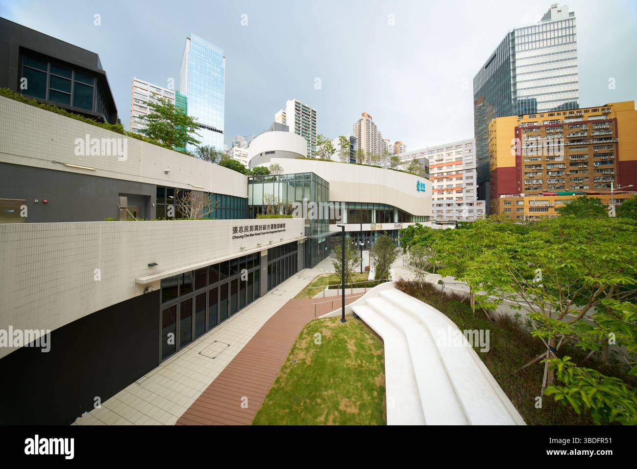 TungPo, where Kitty Woo Stadium is located. San Po Kong, Kong Kong. May 2025 Stock Photo - Alamy