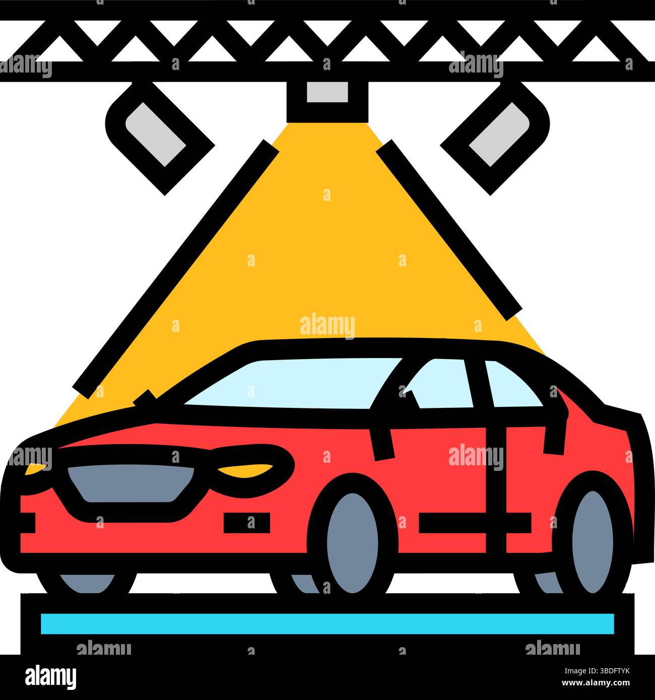 Car inventory display Stock Vector Images - Alamy
