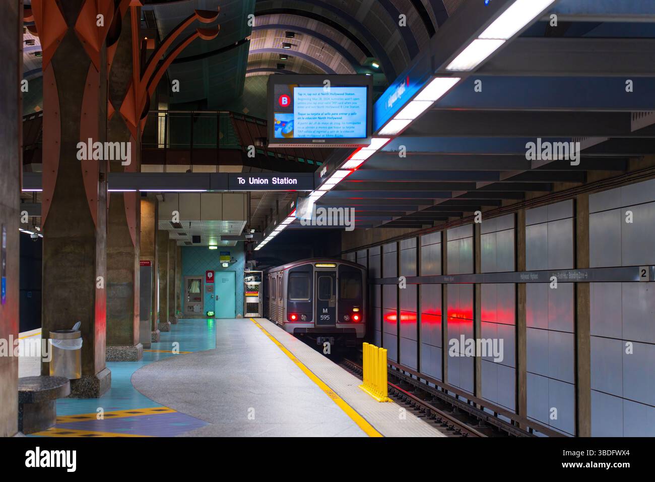 Los Angeles, California - December 23, 2024: View of the Hollywood ...