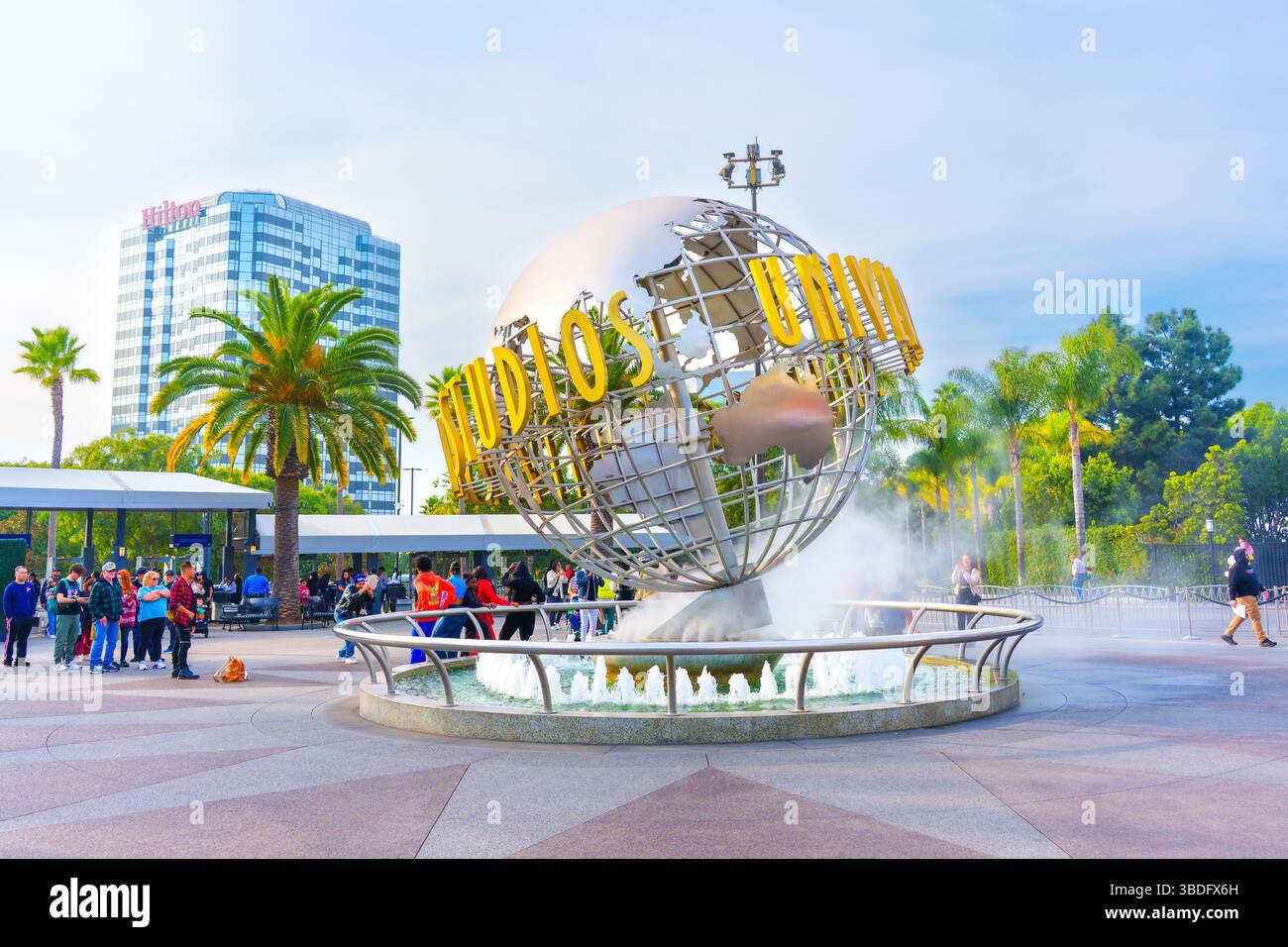 Los Angeles, California - December 24, 2024: Iconic Universal Studios ...