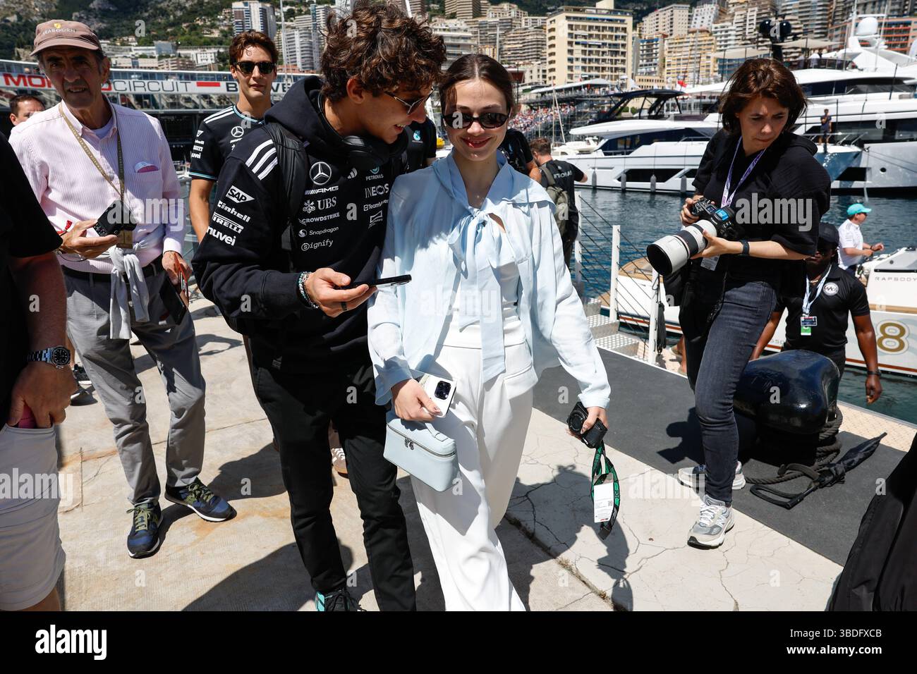 Monte-Carlo, Monaco. 23rd May, 2025. #12 Andrea Kimi Antonelli (ITA ...