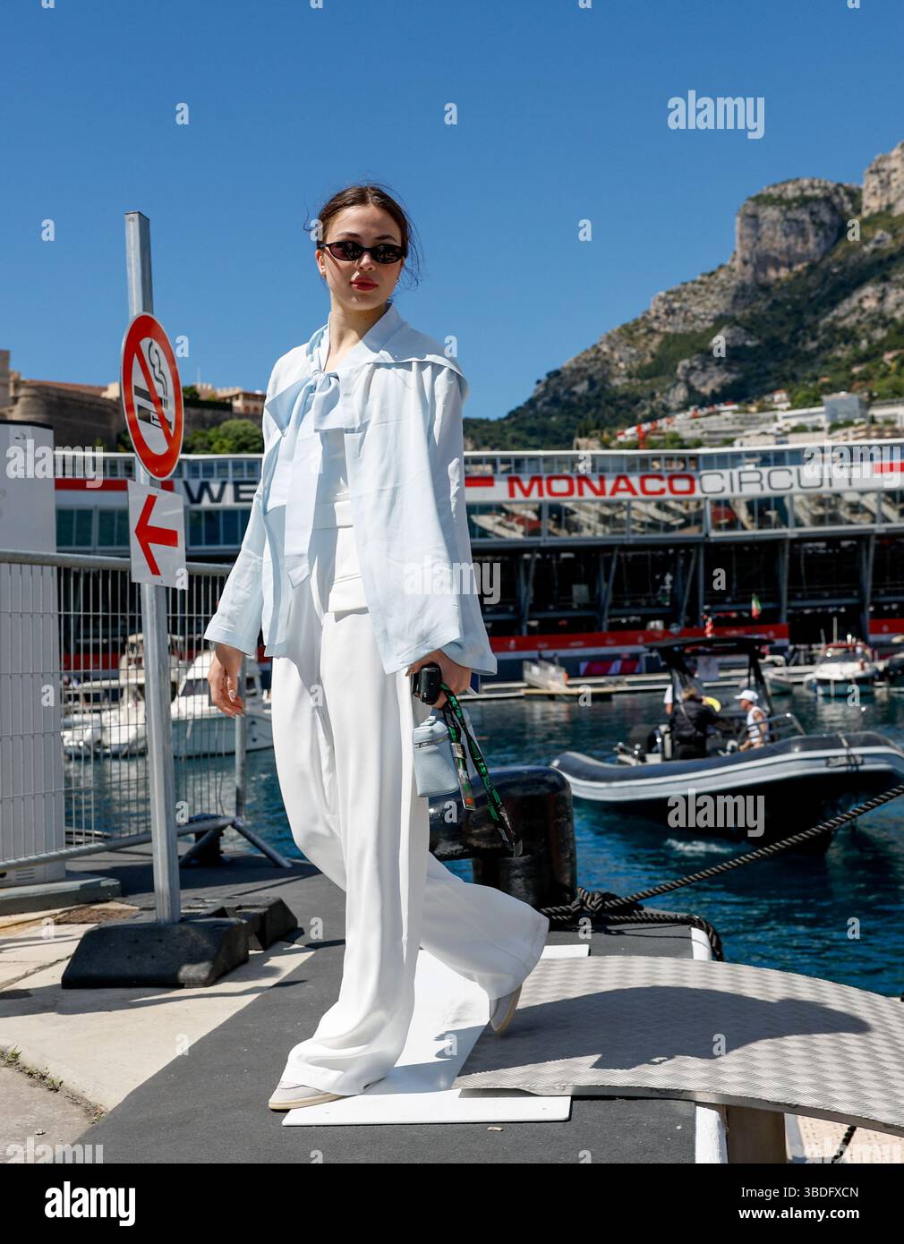 Monte-Carlo, Monaco. 23rd May, 2025. Eliska Babickova, girlfriend of ...
