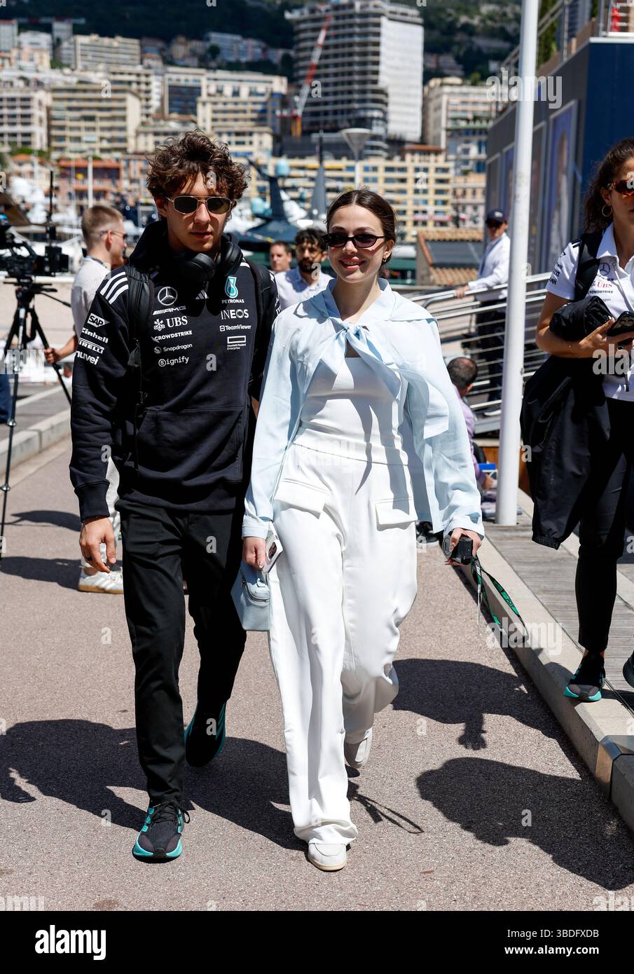 Monte-Carlo, Monaco. 23rd May, 2025. #12 Andrea Kimi Antonelli (ITA ...