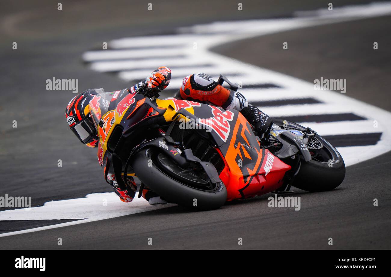 Red Bull GASGAS Tech3's Maverick Vinales in free practice two during ...