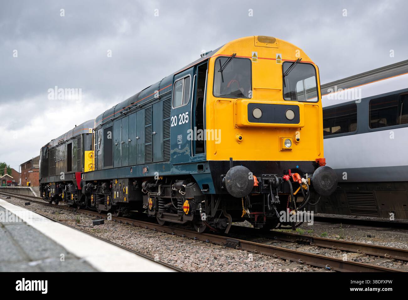 Diesel Locomotives at the Mid Norfolks Diesel Gala 2025., Dereham ...