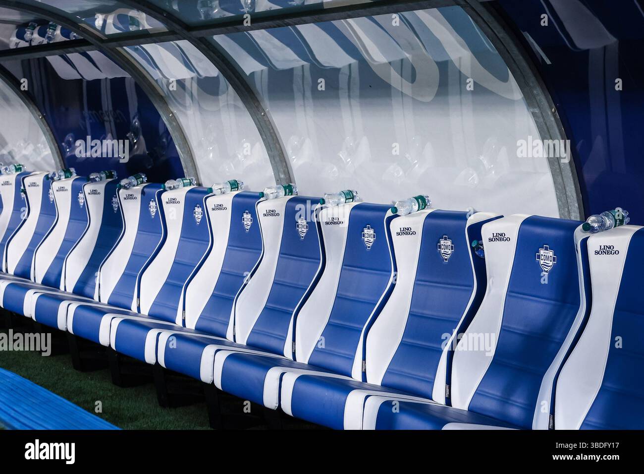 Como, Italy. 24th May, 2025. A general view inside the stadium of Como ...