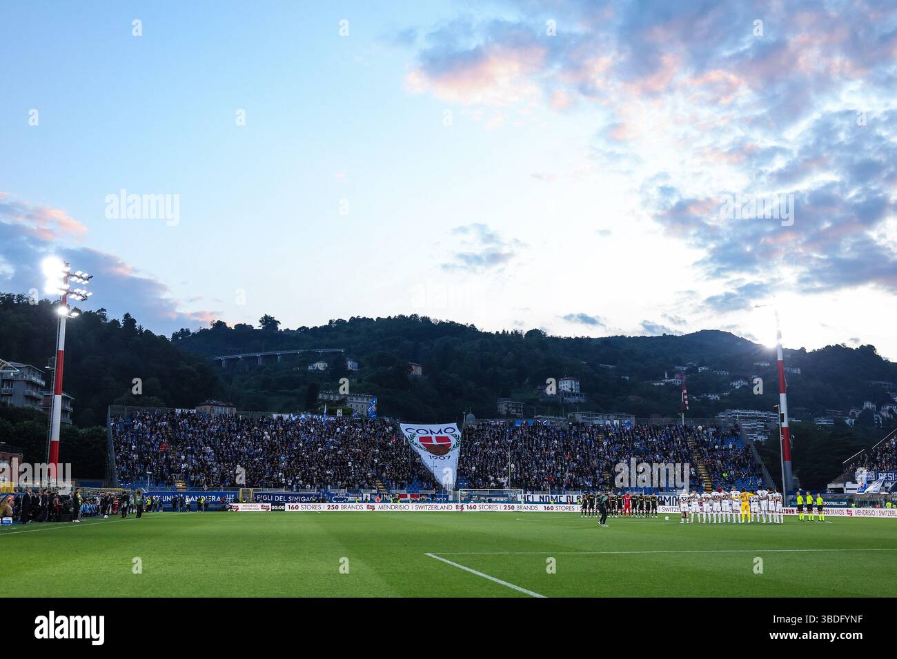 Como, Italy. 24th May, 2025. A general view inside the stadium during ...
