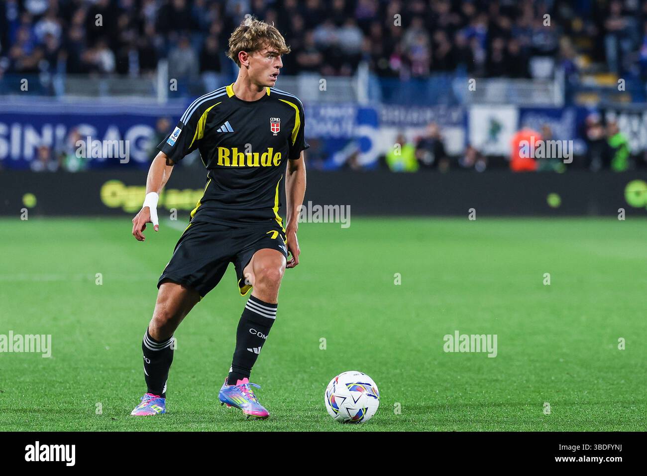 Como, Italy. 24th May, 2025. Nico Paz of Como 1907 seen in action ...
